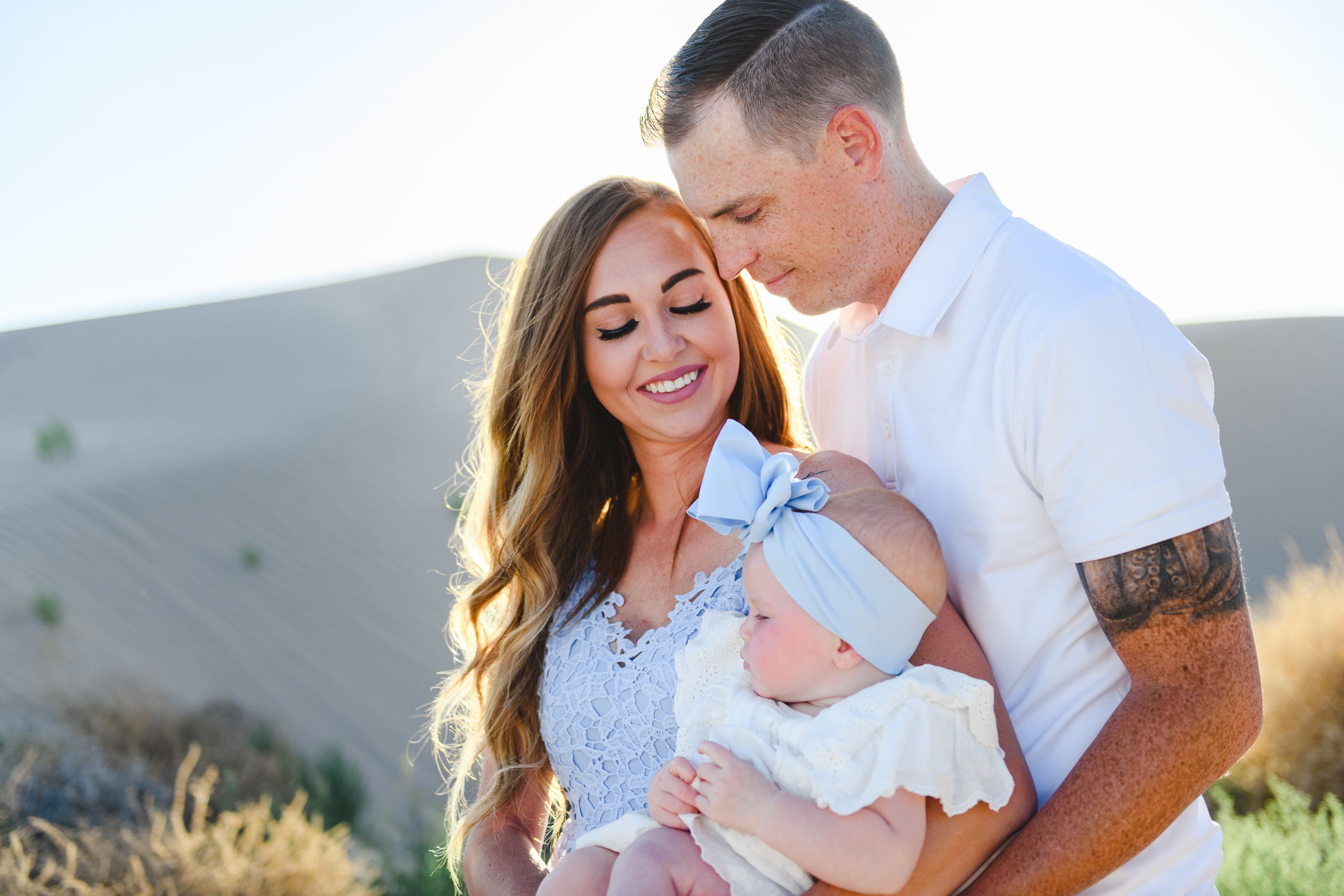 Family Photography at Little Sahara, Reflector Lessons Learned by a ...